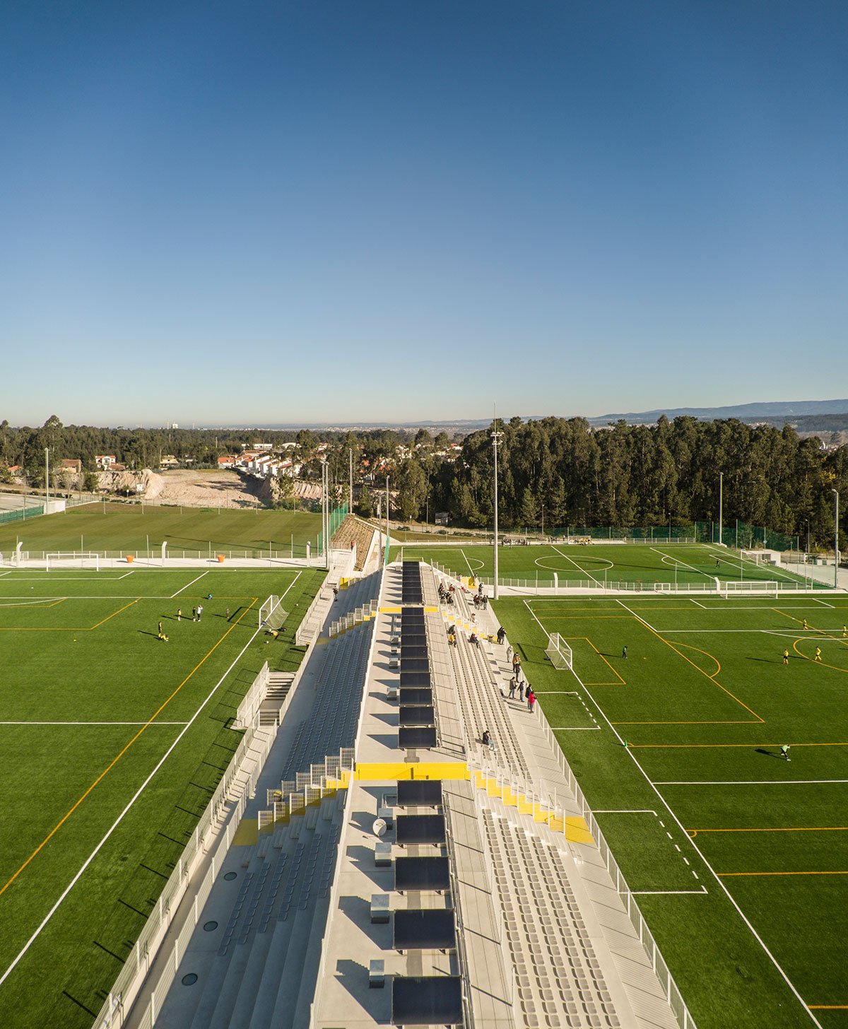 Grandstand Building - Training Complex of the Municipal Stadium in ...